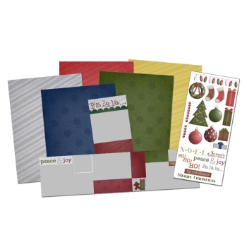 Christmas Digital Card Kit | Digital Art