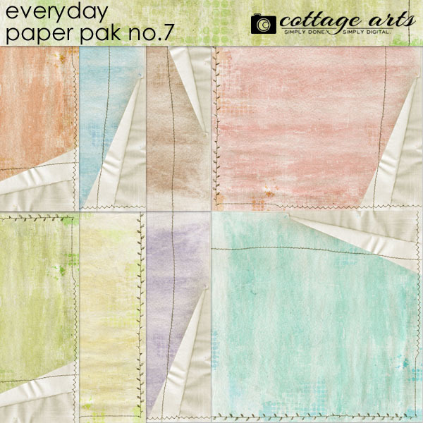 Everyday 7 Paper Pak | Digital Art