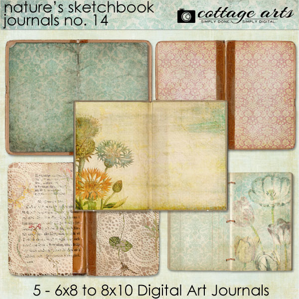 Nature's Sketchbook - Journals 14 | Digital Art