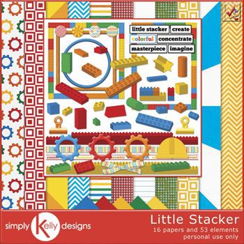 Little Stacker Kit | Digital Art