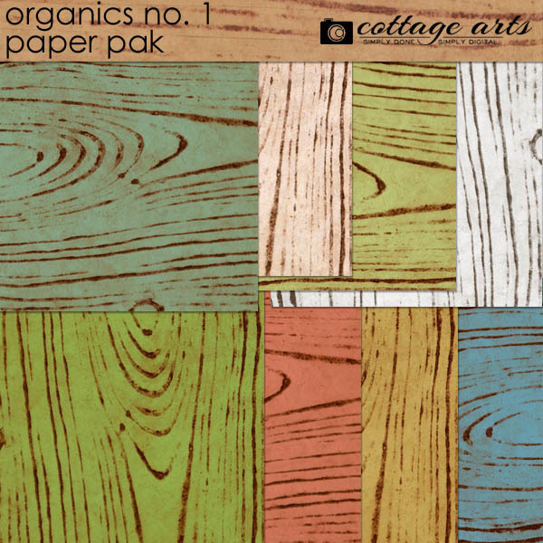 Organics 1 Paper Pak | Digital Art