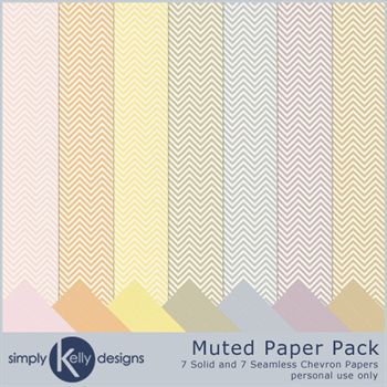 Muted Paper Pack | Digital Art