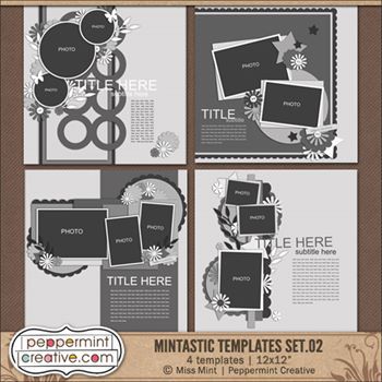Mintastic Templates Set.02 | Digital Art