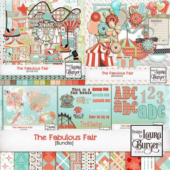 The Fabulous Fair Scrap Kit | Digital Art