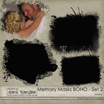 Memory Masks Boho - Set 2 | Digital Art
