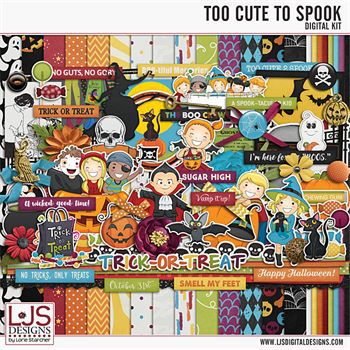 Too Cute To Spook | Digital Art