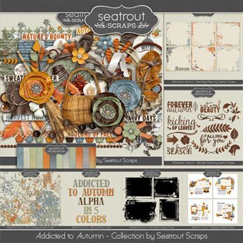 Autumn Addiction Bundle | Digital Art