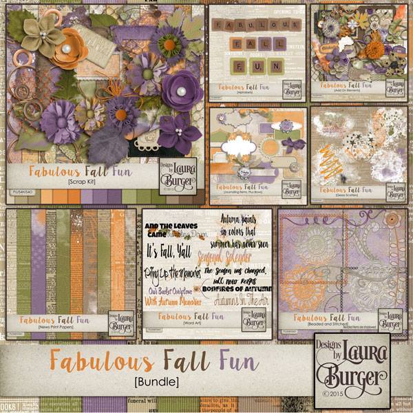 Fabulous Fall Fun Bundle | Digital Art