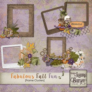 Fabulous Fall Fun Frame Clusters | Digital Art