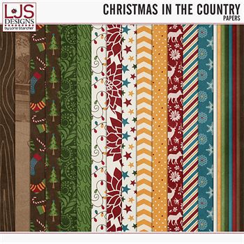 Christmas In The Country - Papers | Digital Art