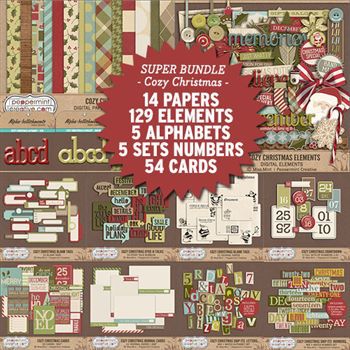 Cozy Christmas Bundle | Digital Art