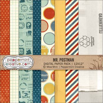 Mr. Postman Papers | Digital Art