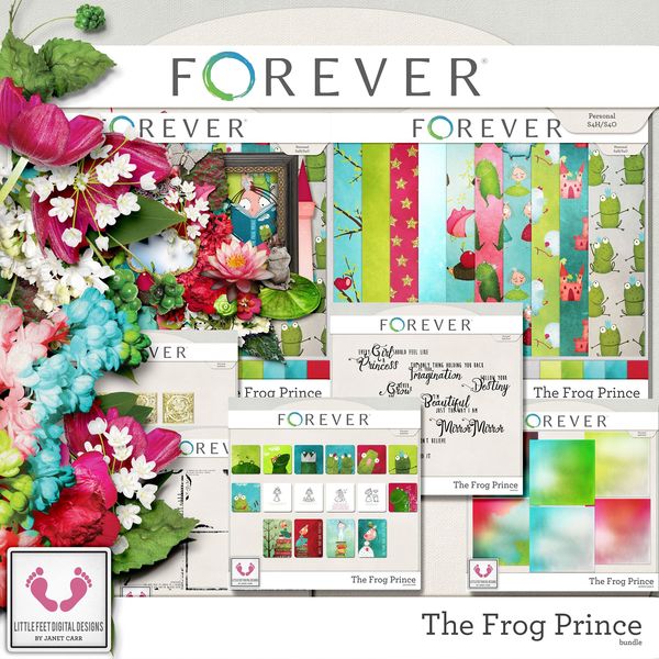 The Frog Prince Bundle | Digital Art