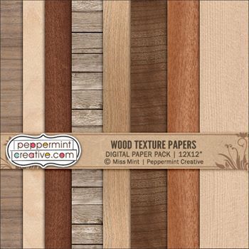 Wood Texture Papers | Digital Art