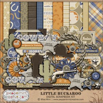 Little Buckaroo | Digital Art