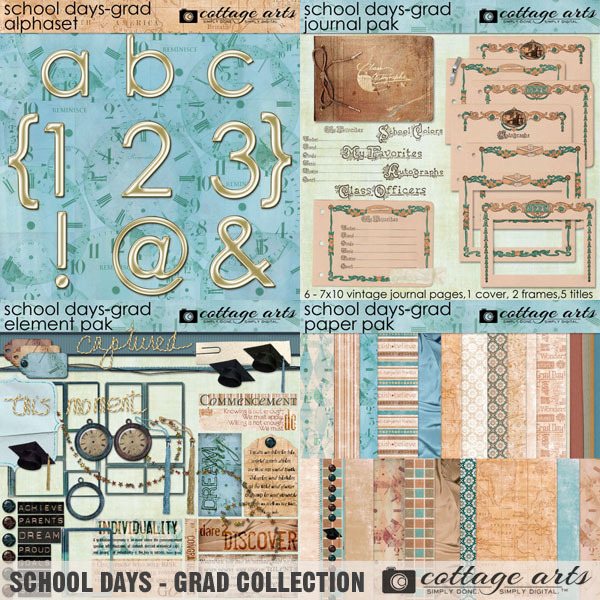School Days - Grad Collection | Digital Art