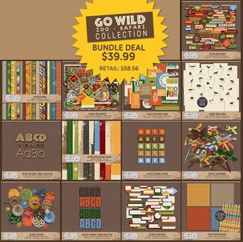 Go Wild Zoo Collection | Digital Art