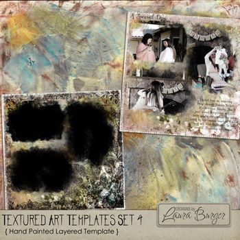 Texture Art Template Set 4 | Digital Art
