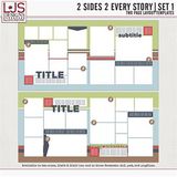 2 Sides 2 Every Story - Set 1 | Digital Art