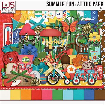 Summer Fun - At The Park - Kit | Digital Art