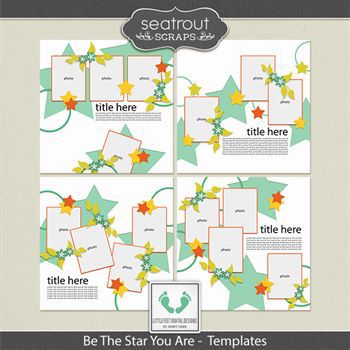 Be The Star You Are Collaboration - Templates | Digital Art