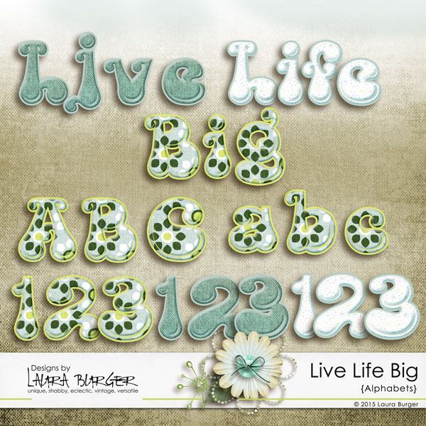 Live Life Big Bundle | Digital Art