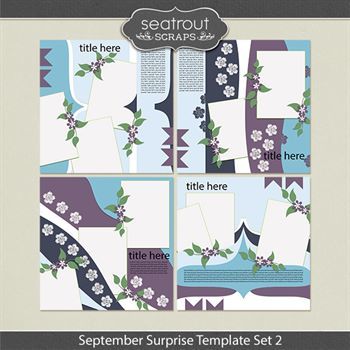 September Surprise Template Set 2 | Digital Art