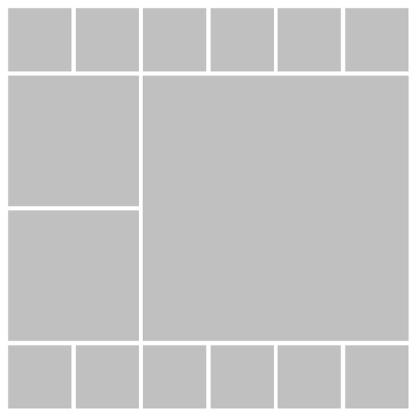 Mosaic Layout 4 | Digital Art