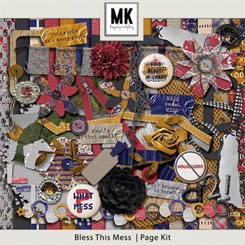 Bless This Mess - Page Kit | Digital Art