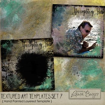 Textured Art Template 7 | Digital Art