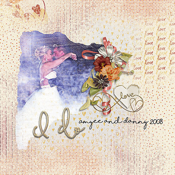 Wedding Pledge Word Art | Digital Art