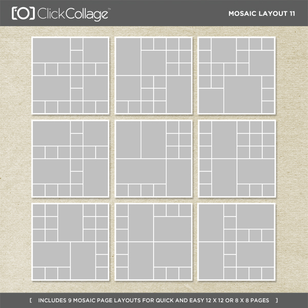 Mosaic Layout 11 | Digital Art