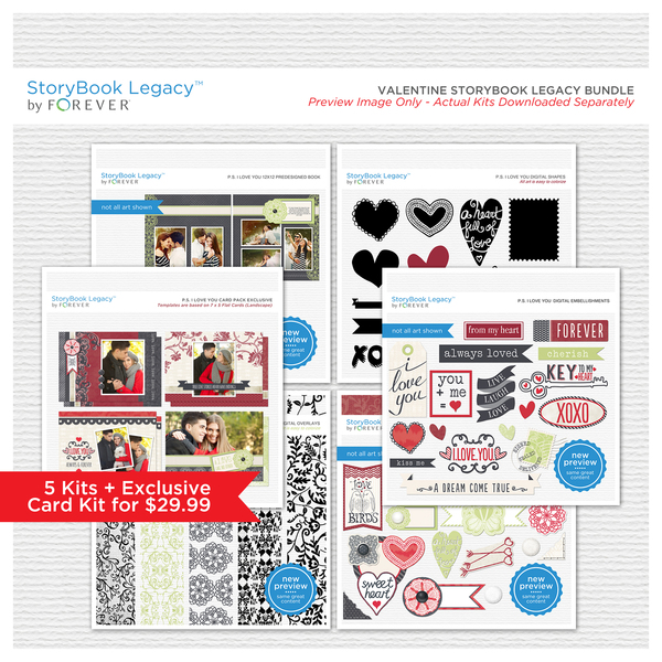 Valentine StoryBook Legacy Bundle | Digital Art
