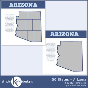 50 States - Arizona | Digital Art