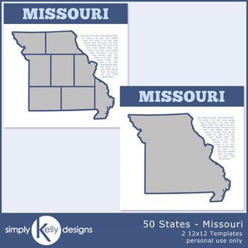 50 States - Missouri | Digital Art