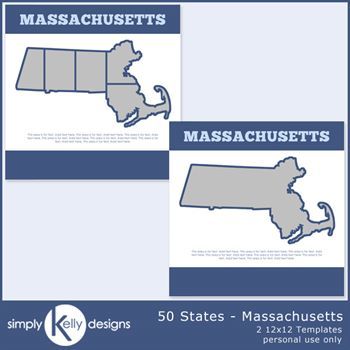 50 States - Massachusetts | Digital Art