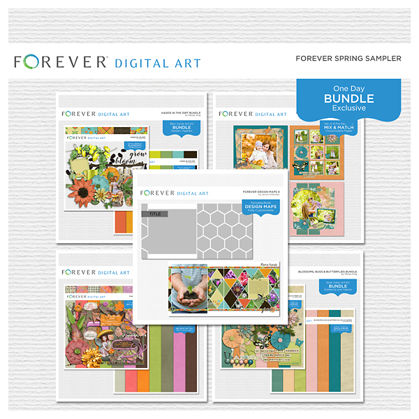 Forever Spring Sampler | Digital Art