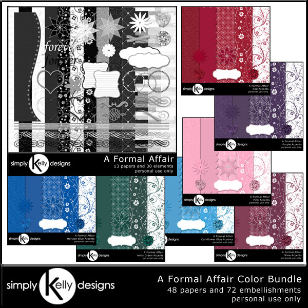 A Formal Affair Color Bundle | Digital Art