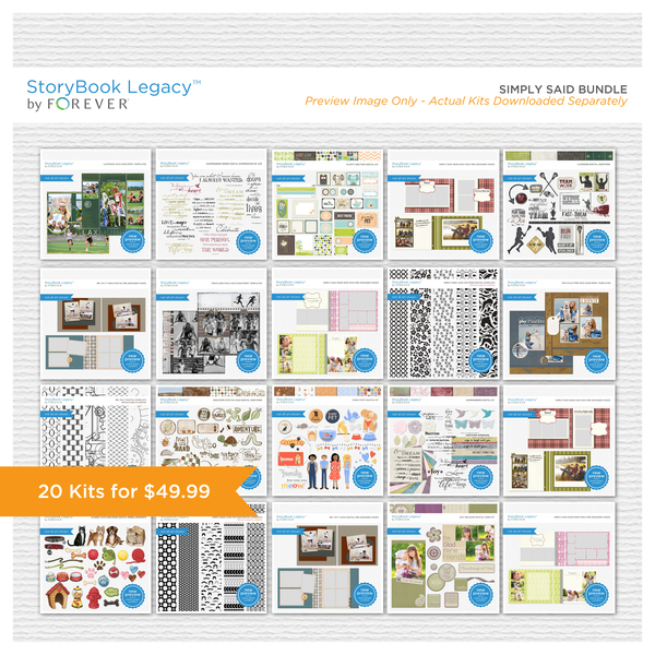 Simply Said StoryBook Legacy Bundle | Digital Art