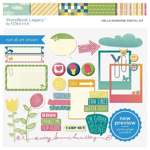 Hello Sunshine StoryBook Legacy Bundle | Digital Art