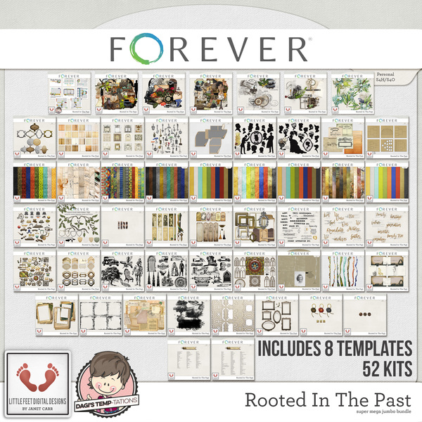 Rooted In The Past Part Two Super Mega Jumbo Bundle | Digital Art