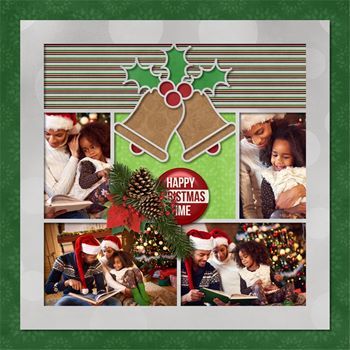 Christmas Template Bundle 5 - 8 | Digital Art