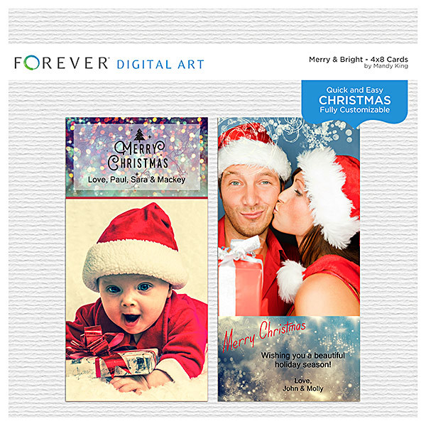 Merry Bright 4x8 Cards Digital Art merry-bright-4x8-cards-digital-art