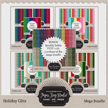 Holiday Glitz - Mega Bundle | Digital Art
