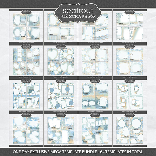 One Day Exclusive Mega Template Bundle | Digital Art