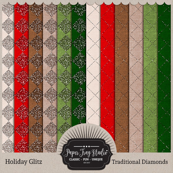 Holiday Glitz - Traditional Bundle | Digital Art