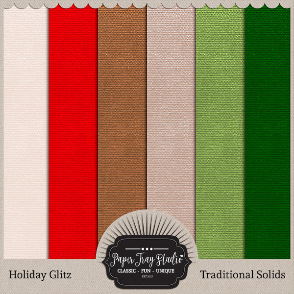 Holiday Glitz - Traditional Bundle | Digital Art
