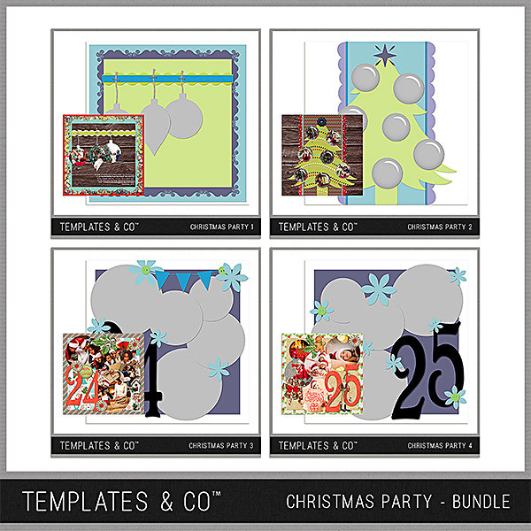 Christmas Party Bundle | Digital Art