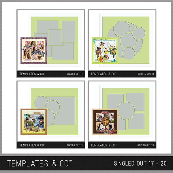 Singled Out 17 - 20 Bundle | Digital Art