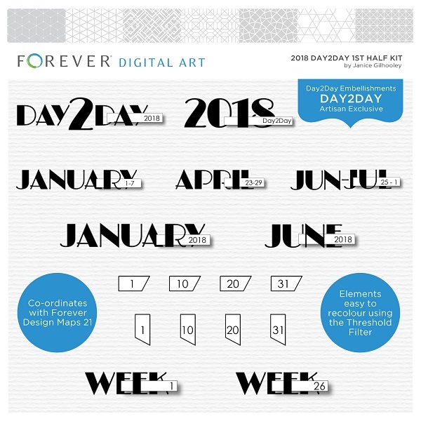 2018 Day2Day 1st Half Kit | Digital Art